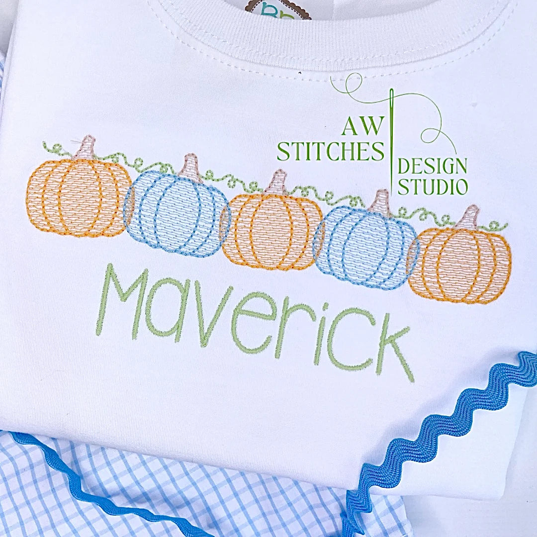 Overlap Row Designs - Unique Embroidery Design Collection – AW Stitches ...