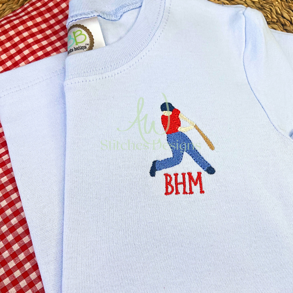 Baseball Embroidery Designs – AW Stitches Designs