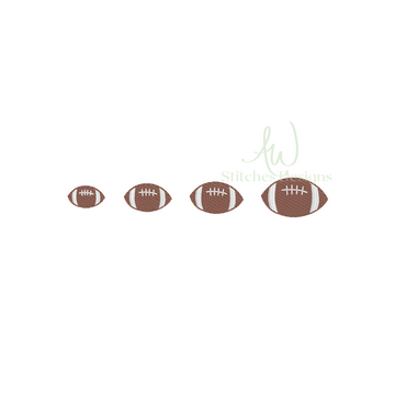 Game Day Collection - Football Embroidery Designs – AW Stitches Designs