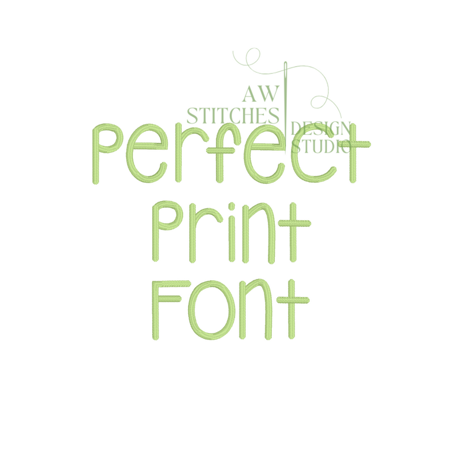 Embroidery Fonts - The Best Machine Embroidery Font Designs – AW ...