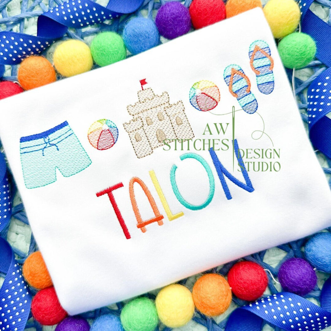 Summer Embroidery Designs – AW Stitches Designs