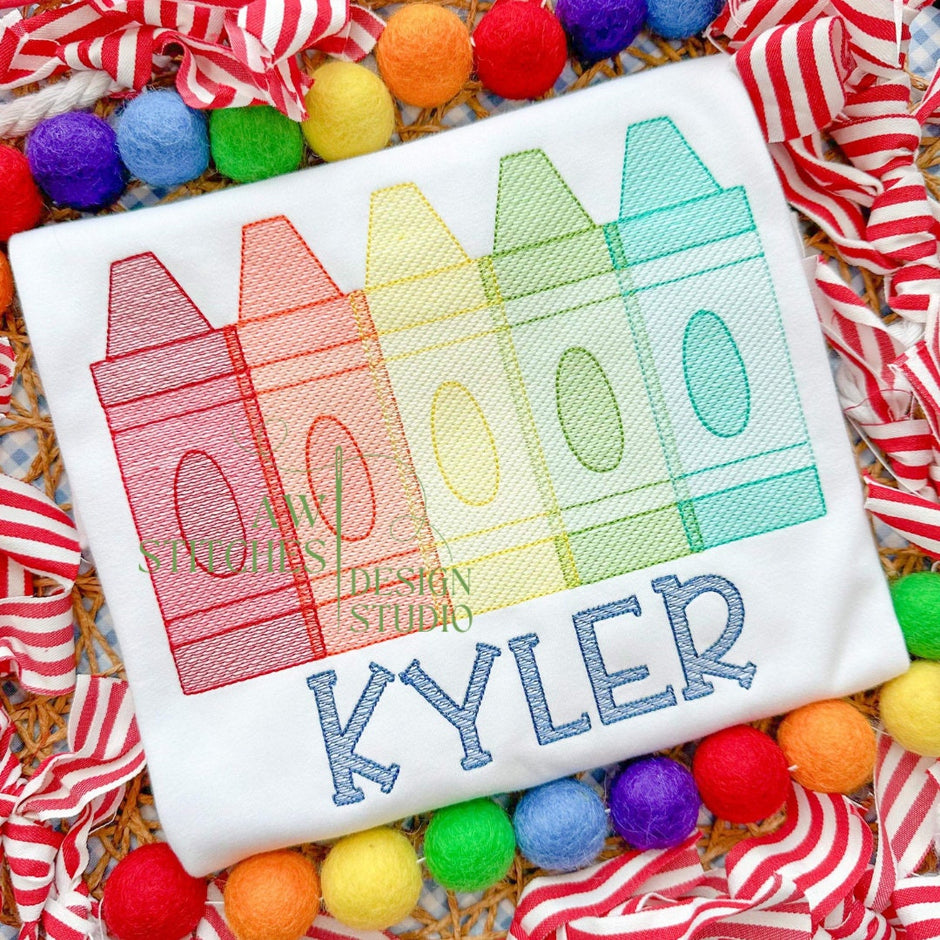 Overlap Row Designs - Unique Embroidery Design Collection – AW Stitches ...