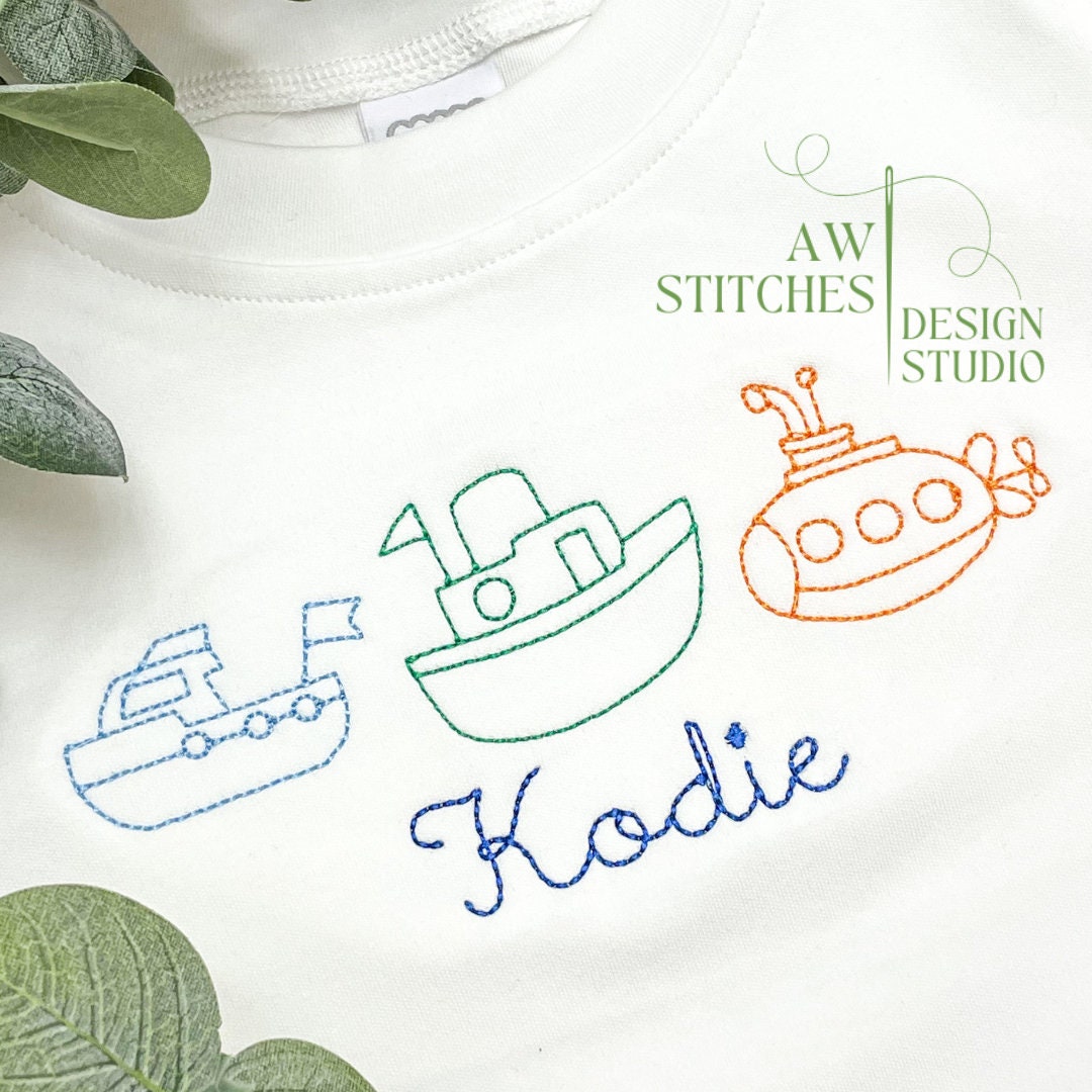 Nautical MINI BUNDLE – AW Stitches Designs