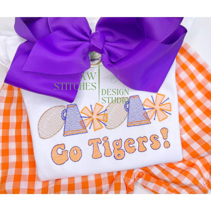 Cheer Embroidery Design Collection – AW Stitches Designs